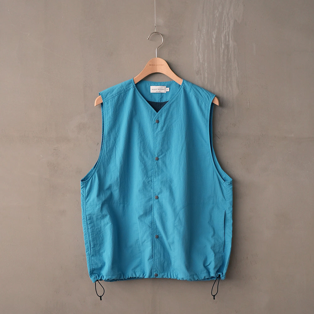 LIGHT SHELL VEST – MANUAL ALPHABET ONLINE STORE